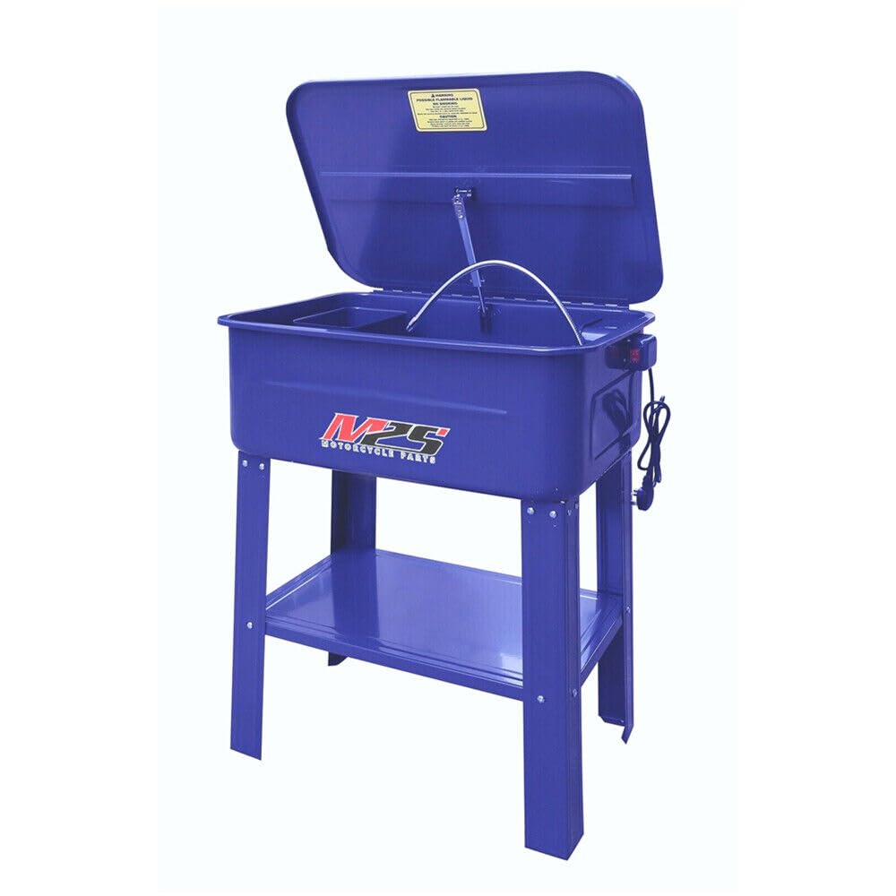 Floor Standing Parts Washer Cleaner Degreaser Tank 20 Gallon With Pump ...