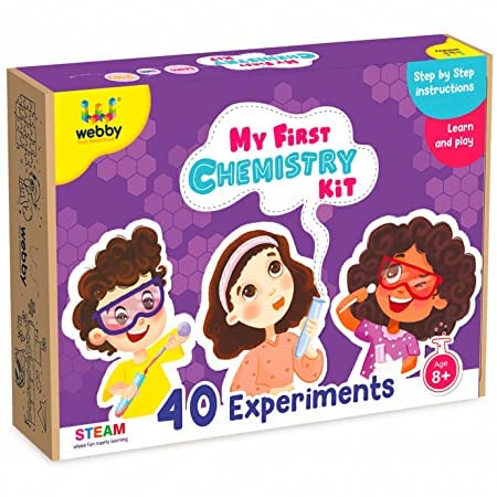 Lattice DIY Chemistry Kit with 40 Experiment, STEAM Learner ...