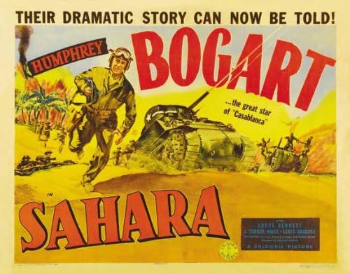 Amazon.com: Sahara Movie Poster (30 x 40 Inches - 77cm x 102cm) (1943 ...