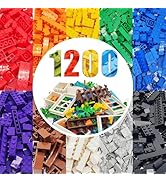 Amazon.com: Large Building Blocks for Kids Toddlers Including 2 Piece ...