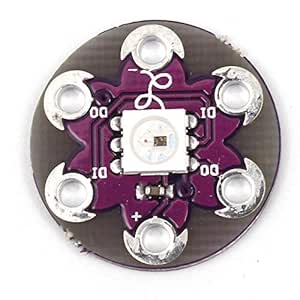 Bolsen 50pcs/lot Lilypad Pixel Board WS2812 5050 RGB LED Module for ...