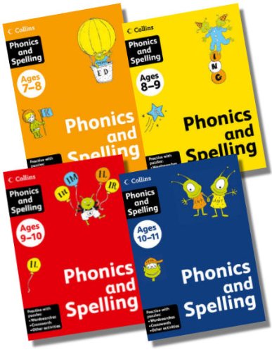 Collins Phonics and Spelling Key Stage 2 Collection - 4 Books RRP £27. ...