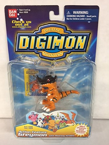 Buy Digimon Digital Monsters Action Feature Greymon Online at Low ...