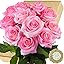 Amazon.com: FiveSeasonStuff Fake Roses Wedding Flowers Real Touch Silk ...