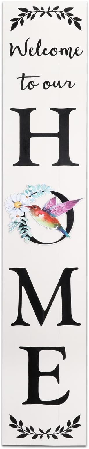 Amazon.com : 4.75 Ft Welcome Sign for Front Door- Spring Summer Welcome ...