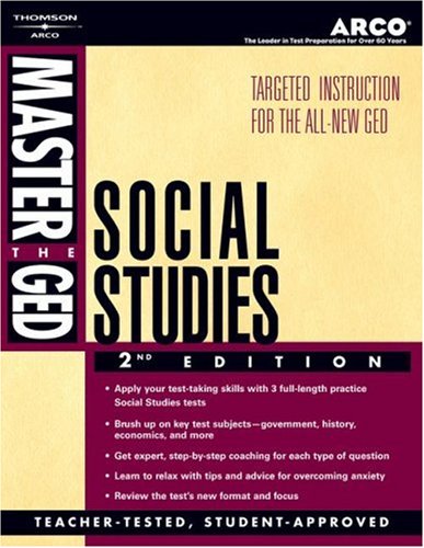 Buy Master the GED Social Studies Book Online at Low Prices in India ...