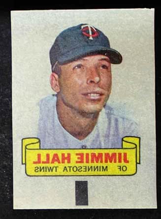 Amazon.com: 1966 Topps Jimmie Hall Minnesota Twins (Baseball Card) EX ...