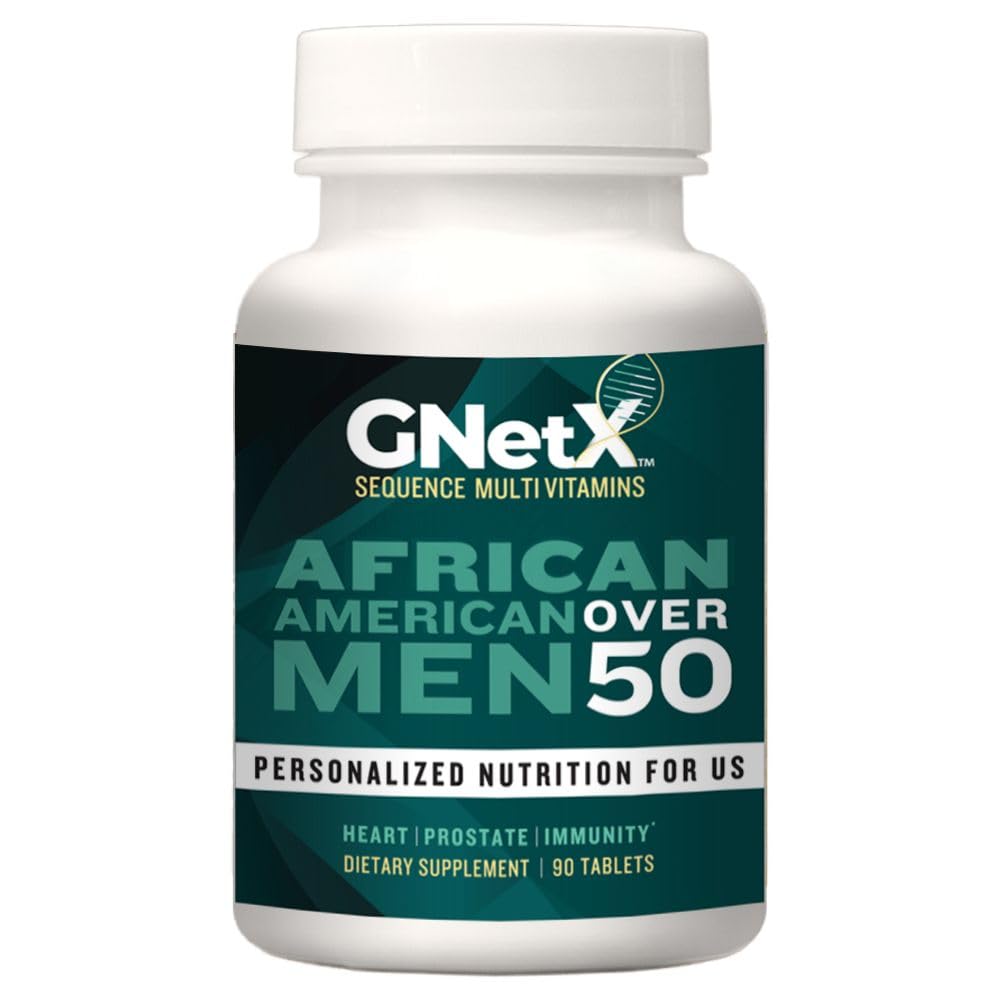 Amazon.com: GNetX Sequence Multivitamins for African American Men Over ...