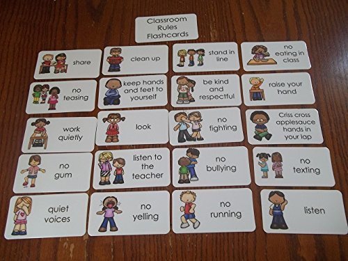 Classroom Rules Flashcards