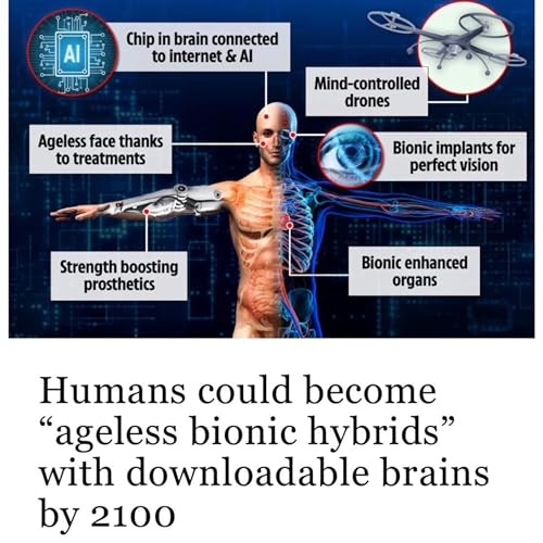 Humans in 2100, Downloadable Brains, Bionic Hybrids, Gen6 Cyborgs, 666 ...