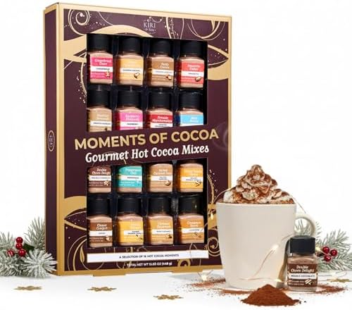 Amazon.com : Hot Chocolate Mix Gift Set 16-Pack - Ultimate Gourmet Hot ...