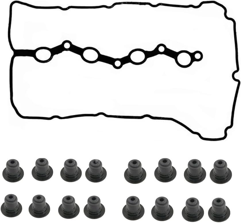 Amazon.com: AUCERAMIC VS50869R Engine Cylinder Head Valve Cover Gasket ...