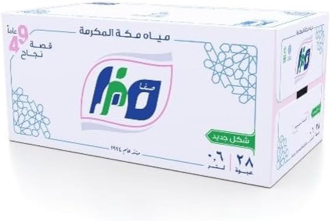 Safa Makkah Water Plastic Bottle, 28 X 600 ml - Pack of 1 : Buy Online ...