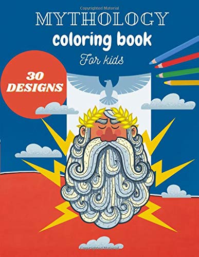 Coloring Book - Mythology: Greek Goddesses and Mythical Creatures for ...