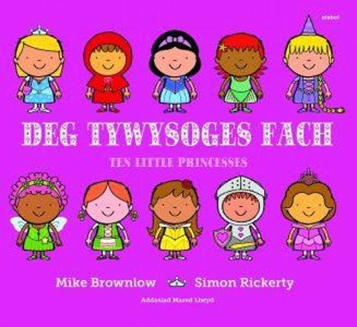 Amazon.com: Deg Tywysoges Fach / Ten Little Princesses (Welsh Edition ...