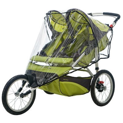 Amazon.com : InSTEP Double Fixed Wheel Stroller Weather Shield Cover ...