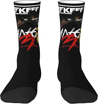 Amazon.com: CHLGEAR Socks Chief Rapper Keef Singer Sock Slouch Crew ...