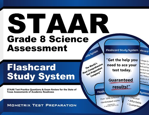 Amazon.com: STAAR Grade 8 Science Assessment Flashcard Study System ...