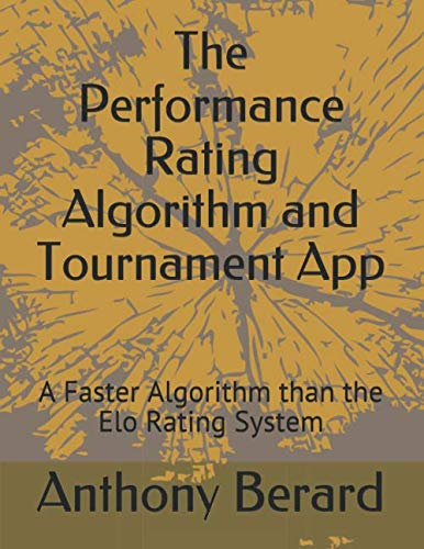 The Performance Rating Algorithm And Tournament App A Faster Algorithm