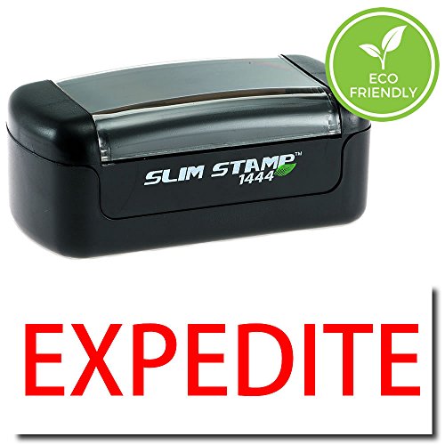 Amazon.com: Pre-Inked Expedite Stamp (Red Ink) : Office Products
