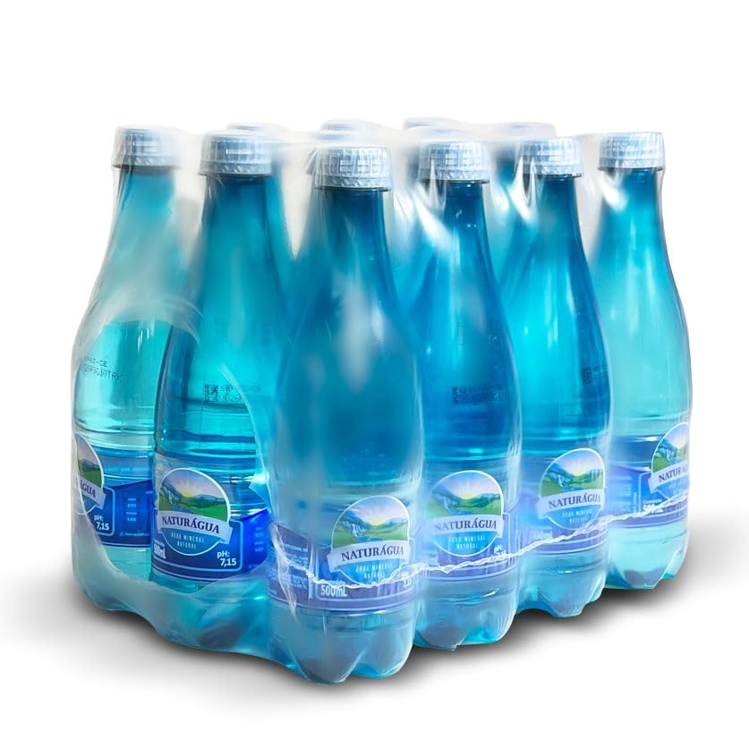 Água Mineral 500ml (pacote com 12 unids) : Amazon.com.br: Alimentos e ...
