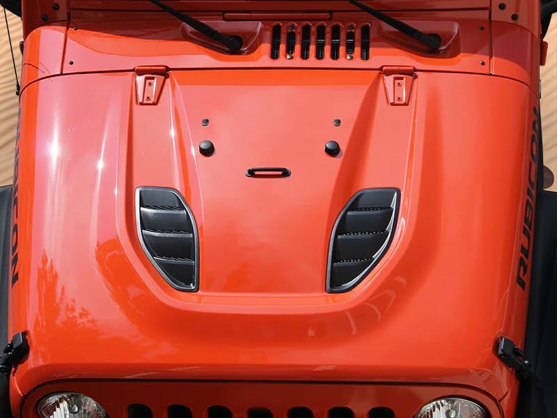 Amazon.com: Vented Heat Dispersion Hood Compatible with Jeep Wrangler ...