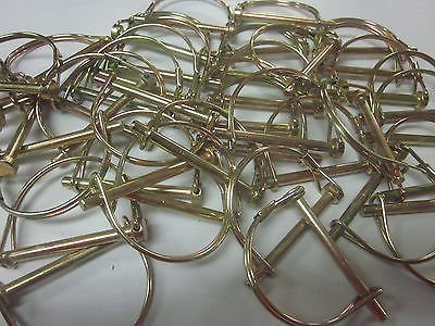 Amazon.com: ~100 ~ ROUND 1/4" X 2-3/4" CANOPY PTO PINS CAMPER AWNING ...