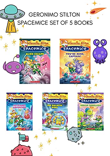 Geronimo Stilton Spacemice (Set of 5 Books): Na: Amazon.com: Books