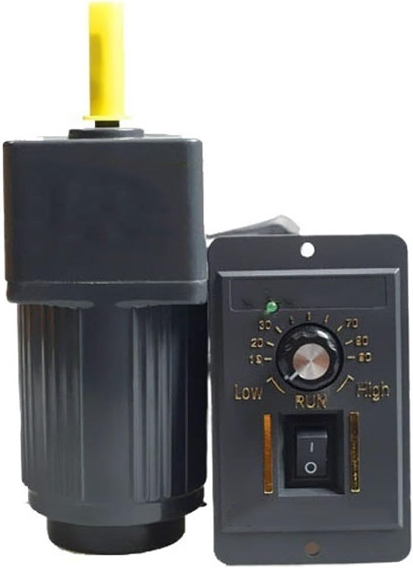 GTPBAO Speed Regulate 1pcs 6W 220V AC Single Phase Gear Motor 60x60mm ...