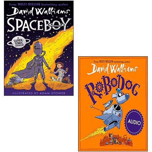 Spaceboy, Robodog 2 Books Collection Set By David Walliams: David Walliams: 9789124224394 ...