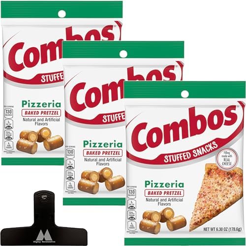 Amazon.com: Combos Pepperoni Pizza Pretzels Baked Snacks - 6.3 Ounce ...