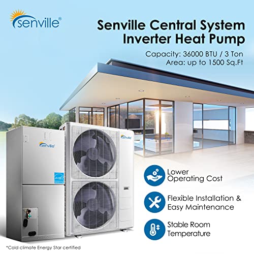 Reviews for Senville 3 Ton Central Air Conditioner Heat Pump Split ...