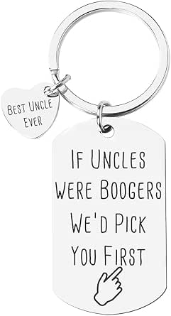 YangQian Uncle Gifts for Men Uncles Keychain Gift for Uncle Birthday ...