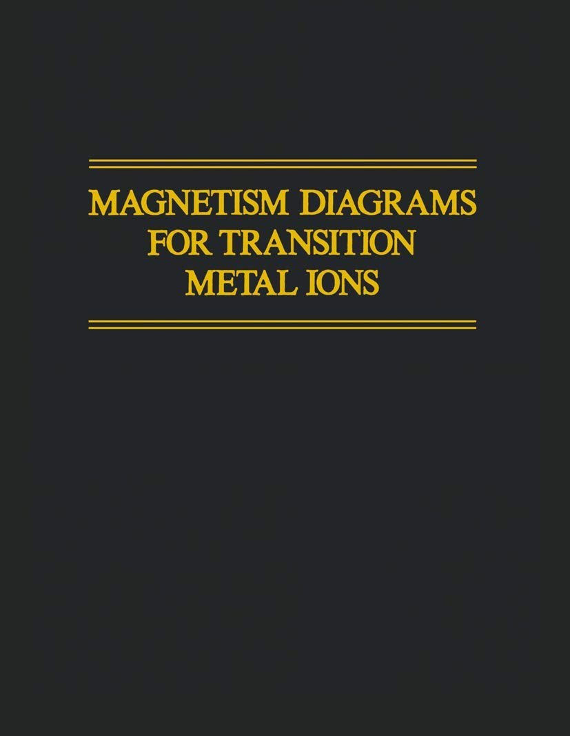 Magnetism Diagrams for Transition Metal Ions | Amazon.com.br