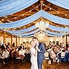 Amazon.com: FOTSHARER Baby Blue Ceiling Drapes for Wedding Ceiling ...