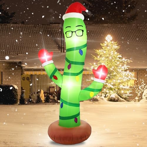 Amazon.com: Wabolay Inflatable Christmas Decorations Outdoor Yard Blow ...