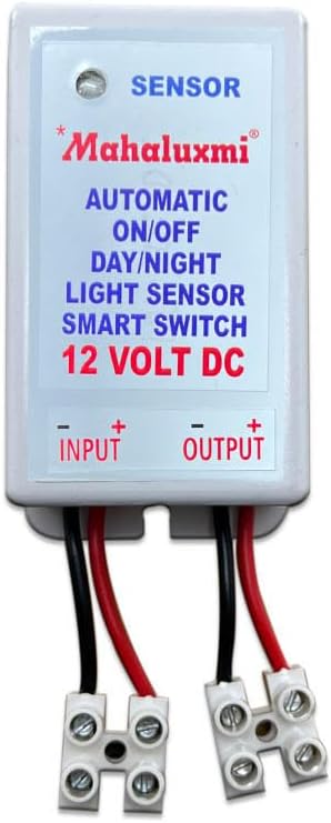 Auto Day/Night On Off 12 Volt DC INPUT 12 Volt DC OUTPUT LDR Sensor ...