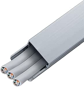 Amazon.com: TIST Cable Raceway Grey Floor, 20mm Narrow Cord/Wire ...
