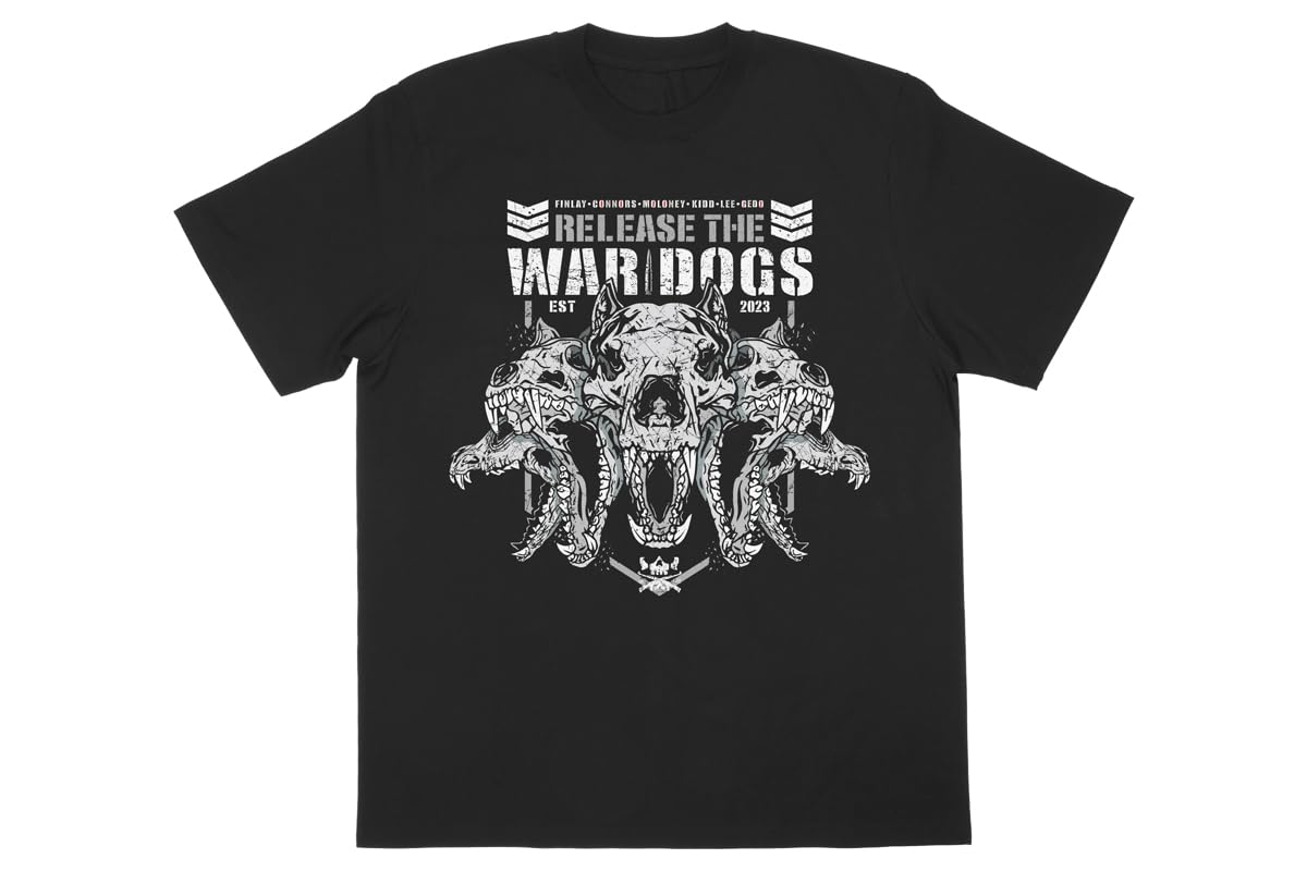 Amazon.co.jp: 新日本プロレスリング Tシャツ BULLET CLUB WAR DOGS RELEASE THE WAR DOGS ...