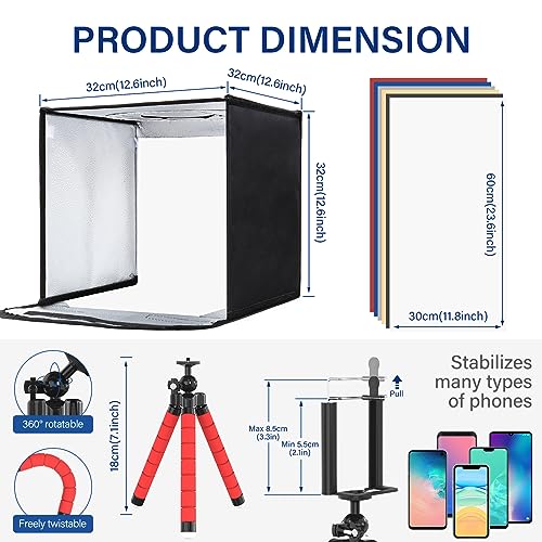 Light Box Photography, SEDGEWIN Photo Studio Professional Shooting Tent ...