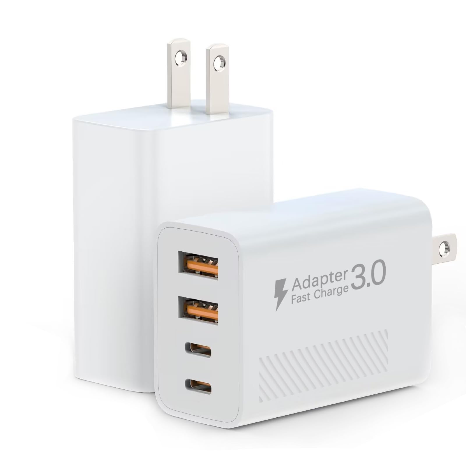 Amazon.com: USB C Fast Charger Block,USB C Charging Block 2-Pack 40W ...