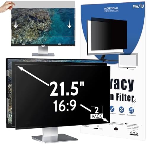 Amazon.com: 21.5 Inch Privacy Screen for Computer Monitor Eye ...