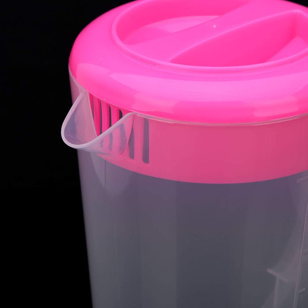 Plastic Straining gallon pitcher,Apto para lavavajillas Rosa 67.6fl oz ...