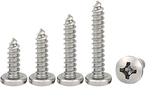 Amazon.co.jp: 20/100/200 PCS M1 M2 M3 M4 M5 Stainless Steel 304 Cross ...