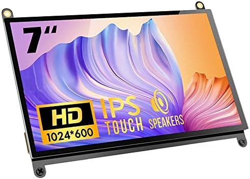 Amazon.com: Raspberry Pi Screen 7 Inch Touchscreen Monitor 1024x600 ...