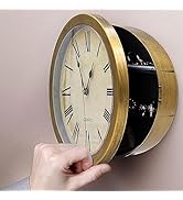 Wall Clock with Hidden Safe, 10 inch Plastic Secret Safe Wall Clock for ...