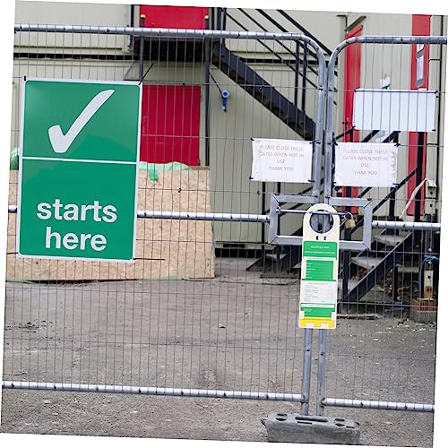 ORFOFE 1 Set Industrial Safety Site Warning Sign Indication Label ...