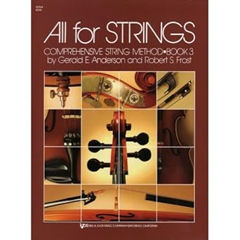 Amazon.com: All Strings Comprehensive String Method Book 3 for Viola by ...