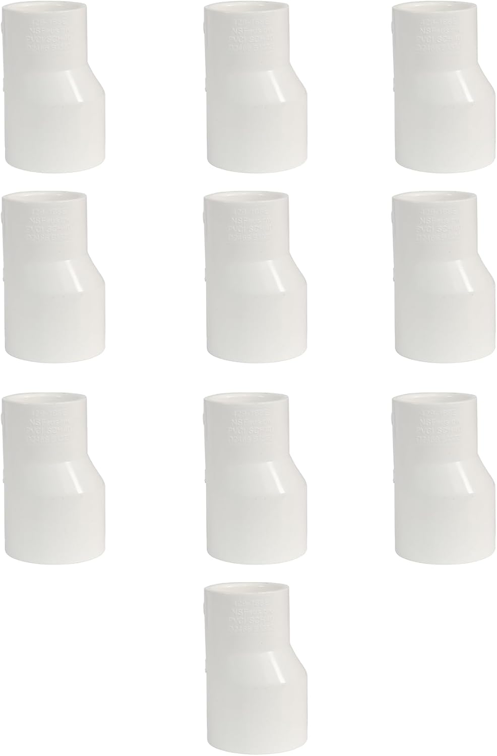 Amazon.com: Lesso America 429 Series PVC Pipe Fitting - Eccentric ...