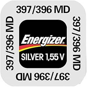 Energizer 397/396 SR726W Pack of 2 Batteries 1.55 V: Amazon.co.uk ...